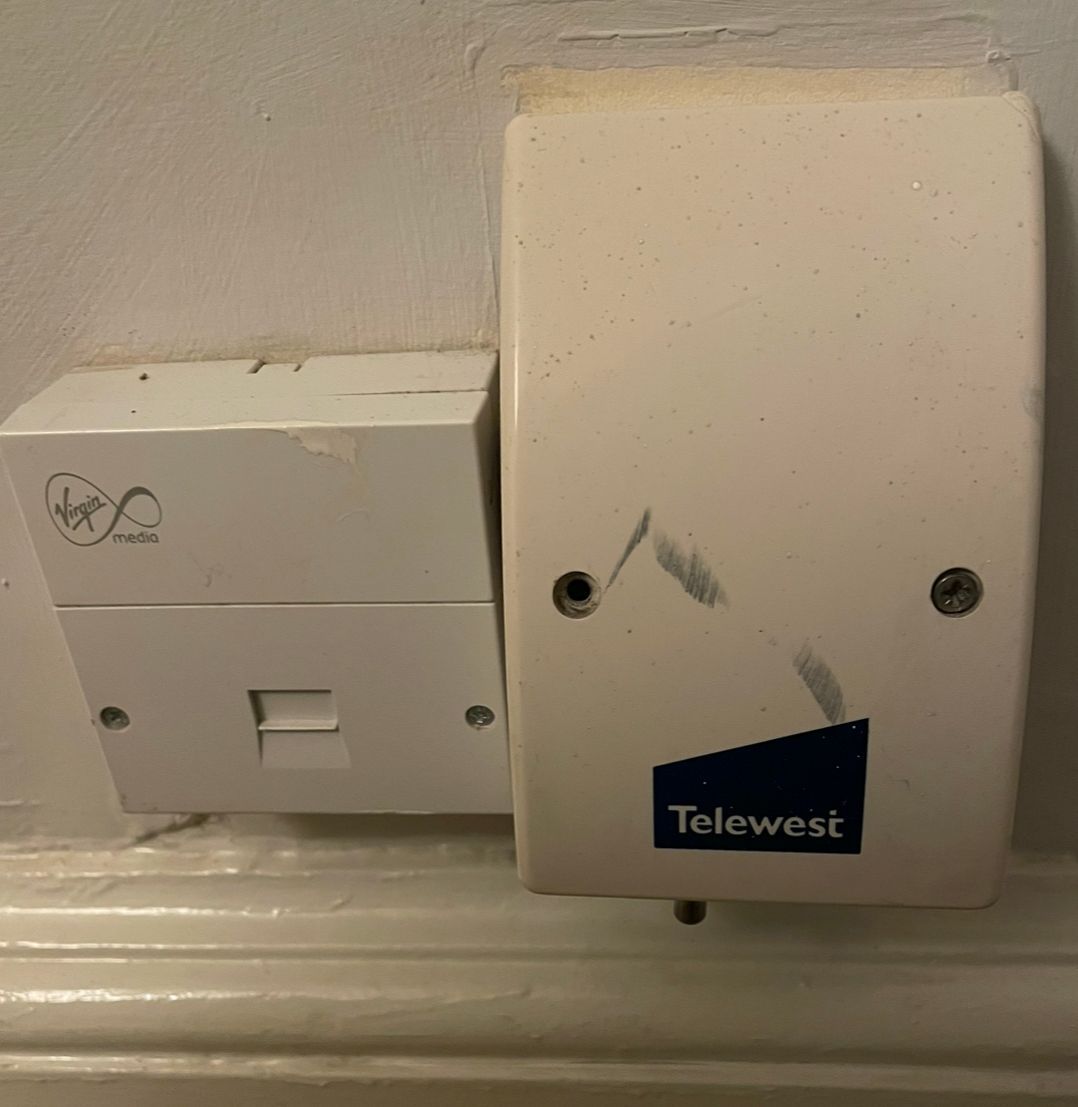 Old Telewest Connection Point | Virgin Media Community - 5244641