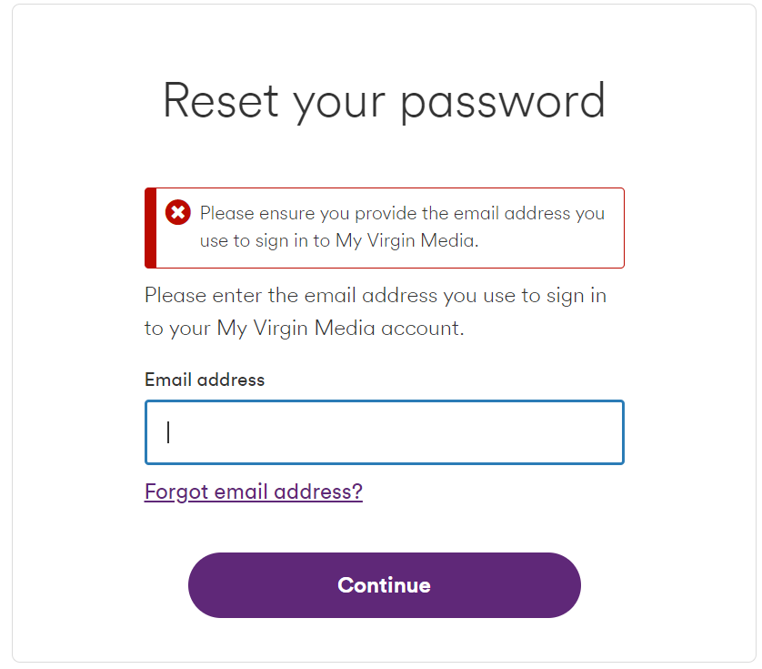Unable to Log in to Blueyonder email address | Virgin Media Community ...