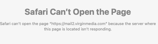 ntlworld email login | Virgin Media Community - 5505277