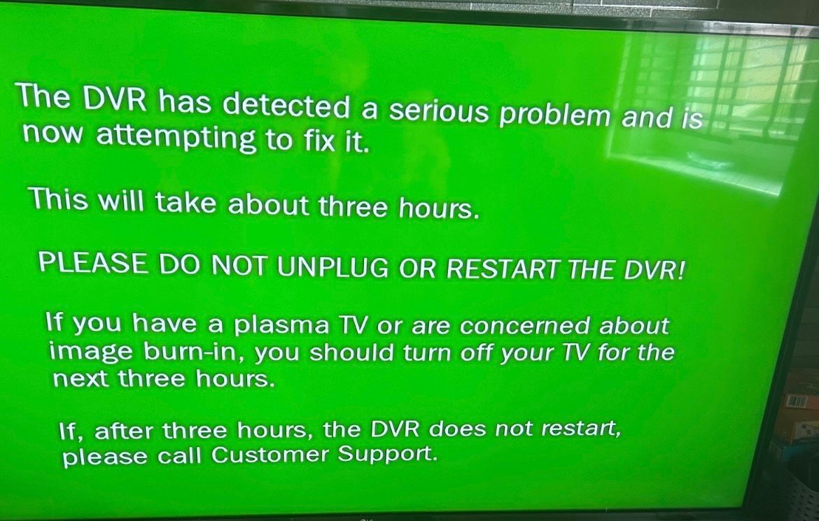 DVR Green screen | Virgin Media Community - 5518465