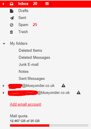 I use two different email addresses for My Virgin Media and to access ...