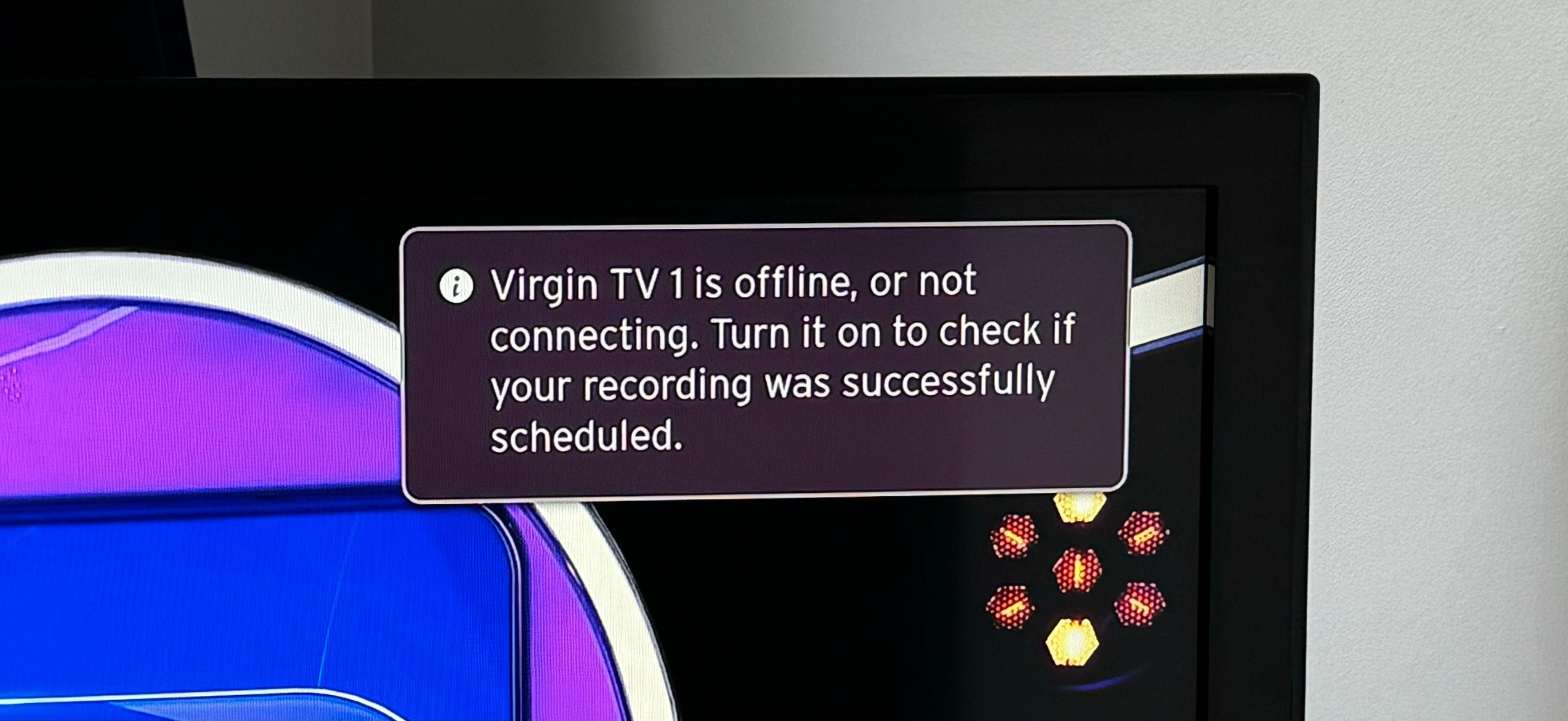 Virgin 360 Box showing as offline | Virgin Media Community - 5556277