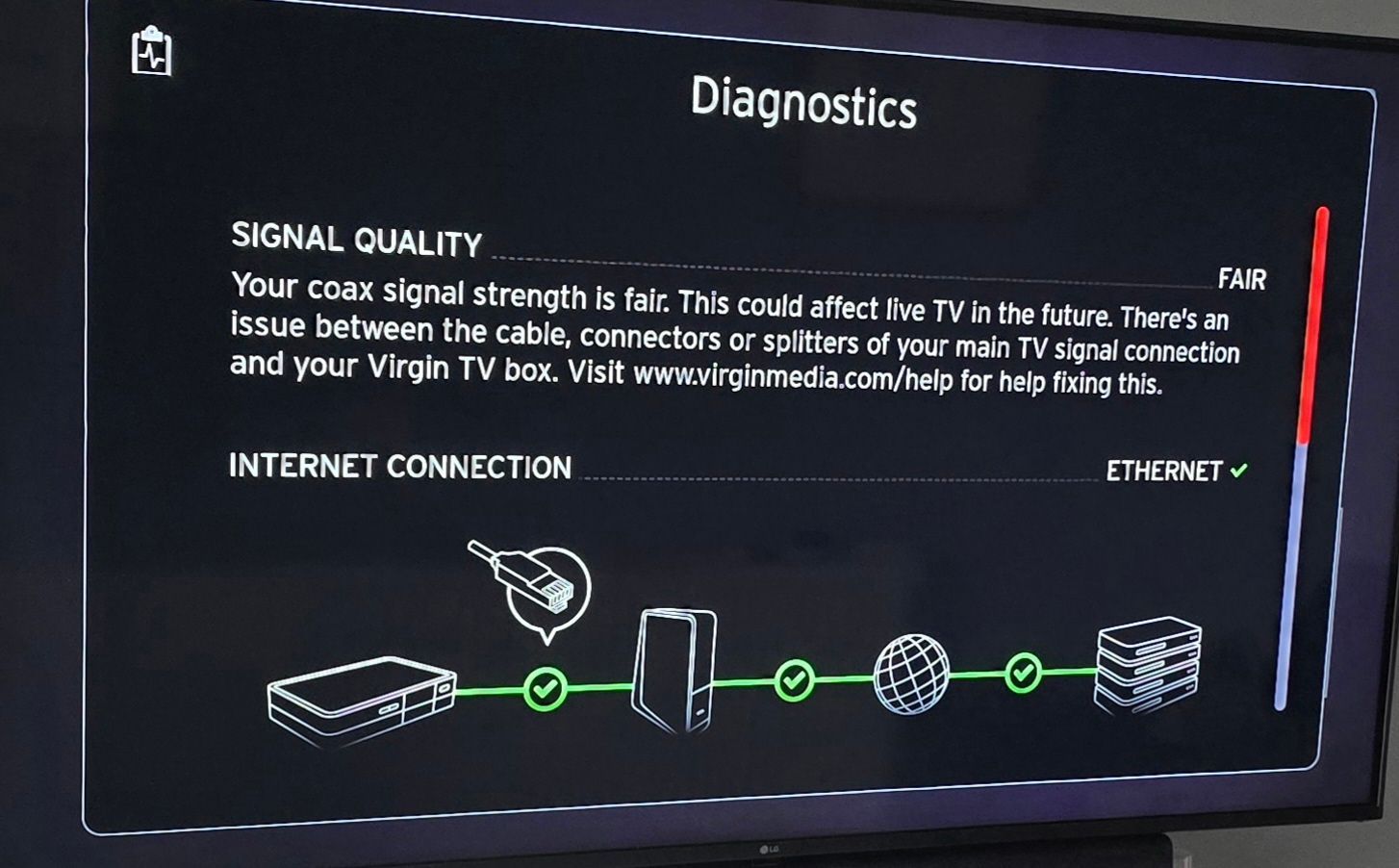 360 diagnostic information | Virgin Media Community - 5577571