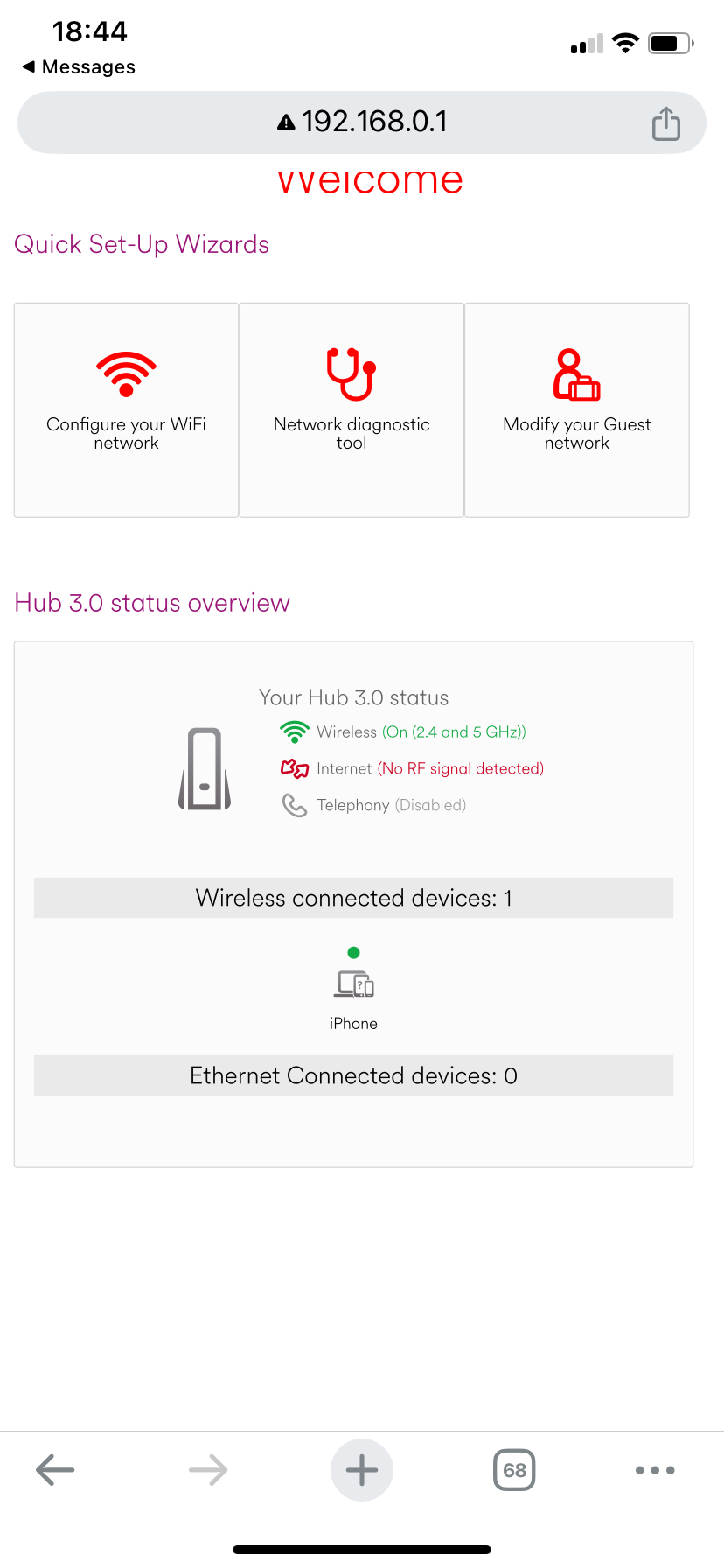 Hub3 keeps flashing green | Virgin Media Community - 5585418