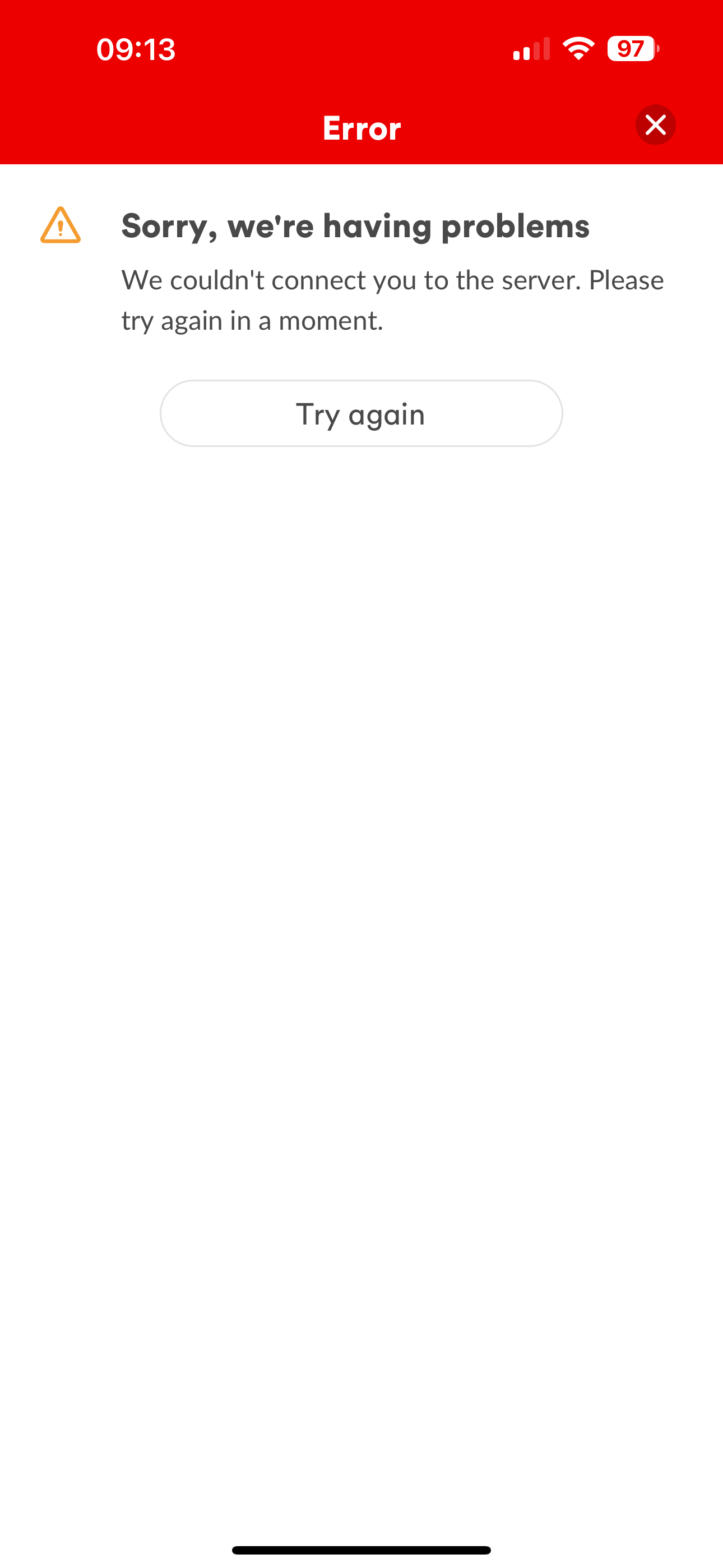 VM Connect App - Not working | Virgin Media Community - 5586643
