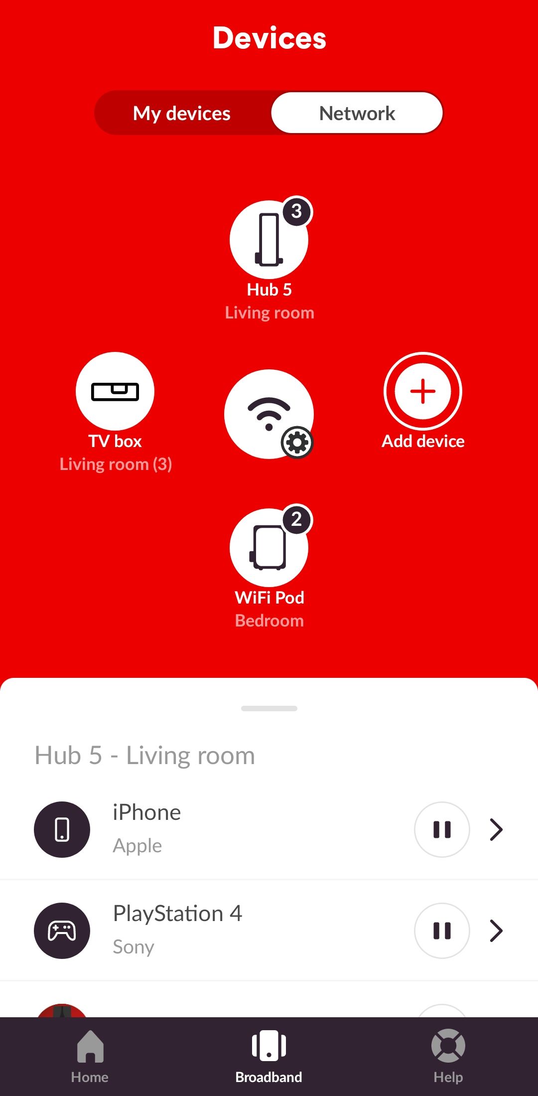 How can I remove devices? | Virgin Media Community - 5612357