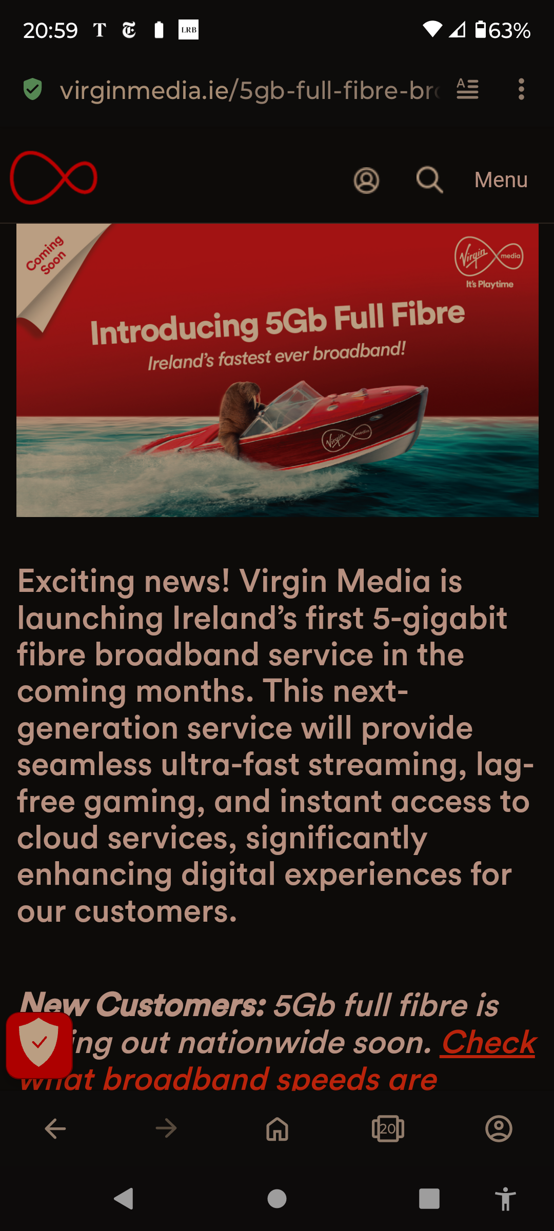 VM launches 5 Gbps | Virgin Media Community - 5623358