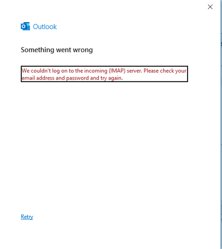 NTLworld account accessed by Web but not through Outlook (365) - help ...