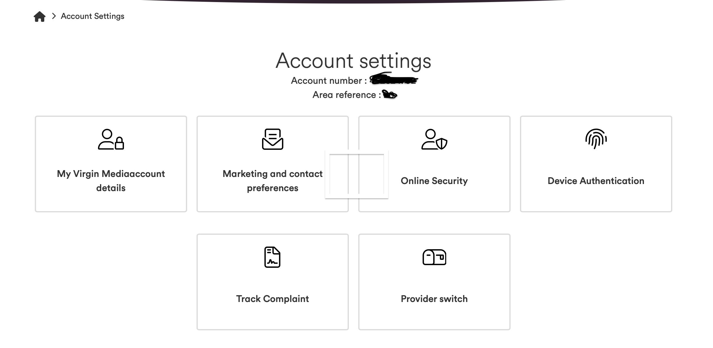 Reset Password | Virgin Media Community - 5645657