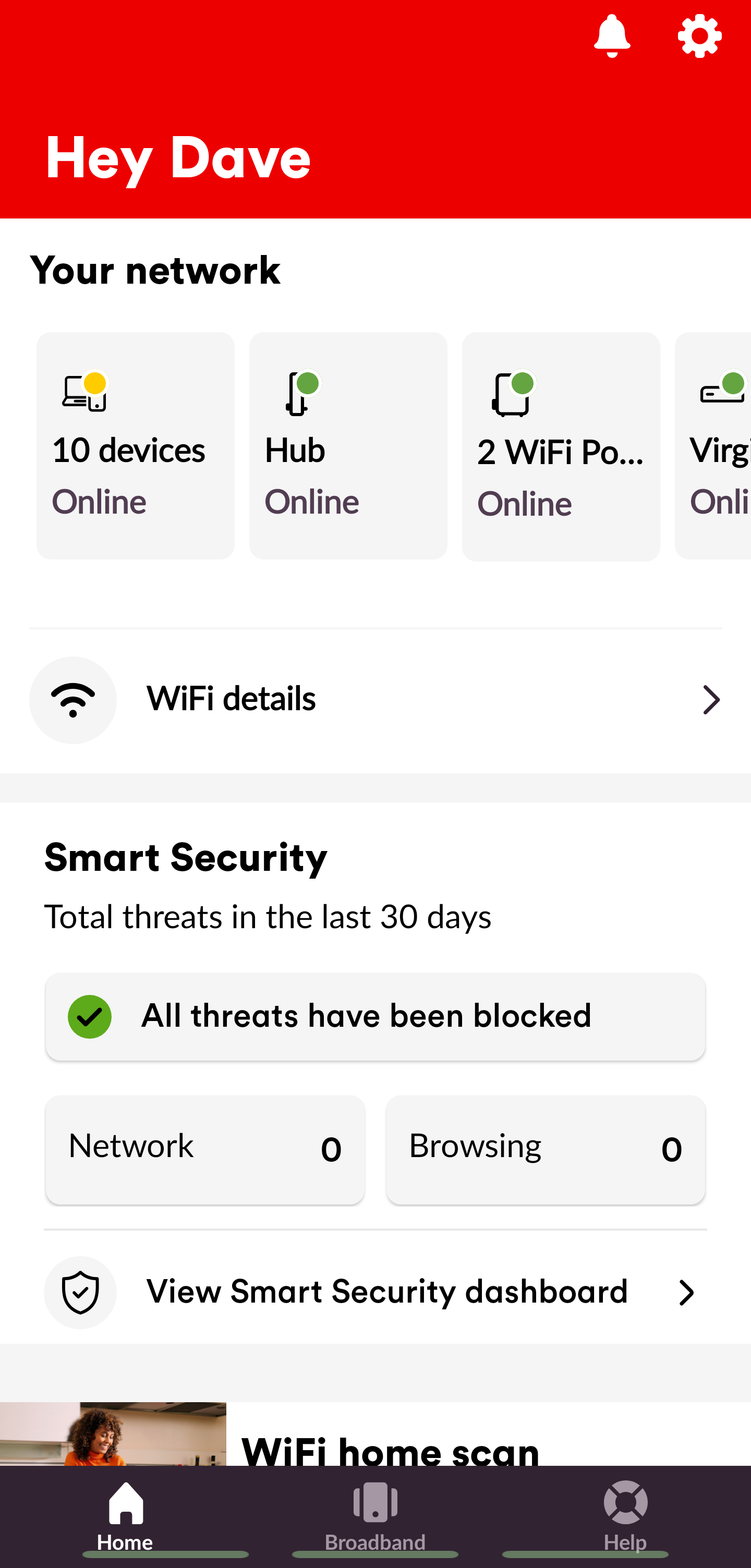 VM Connect amber warning.. | Virgin Media Community - 5673638